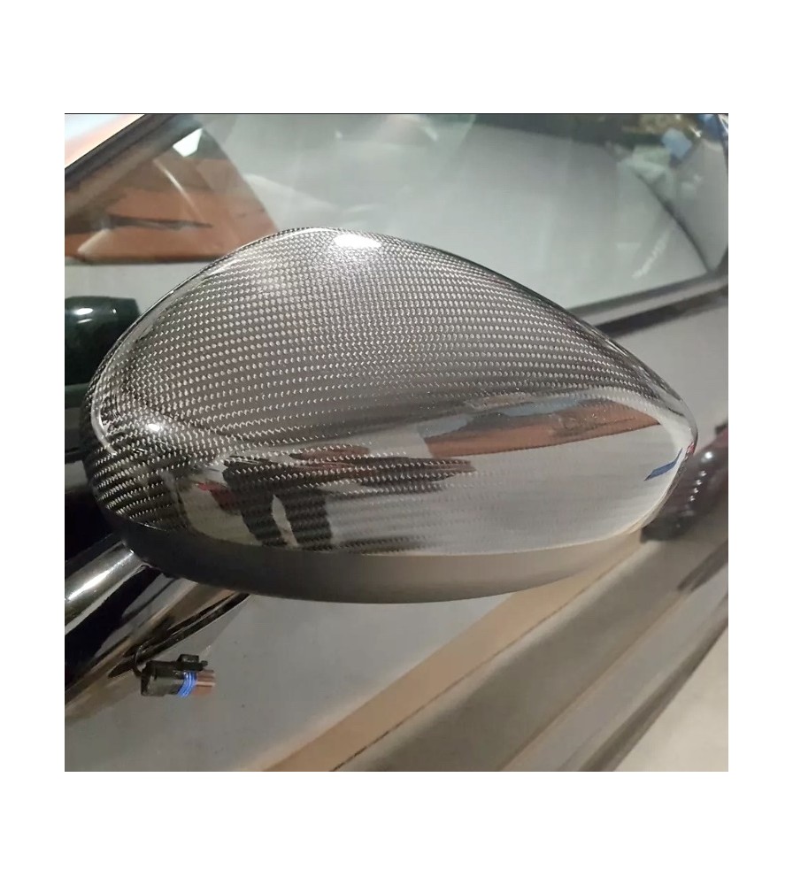 Citroen DS3 Carbon Fibre Mirror Caps - Spoox Motorsport