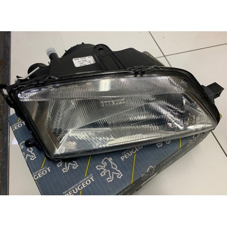 Genuine OE Peugeot 306 PH1 Offside Single Optic Headlight (RHD) - 6205.LO