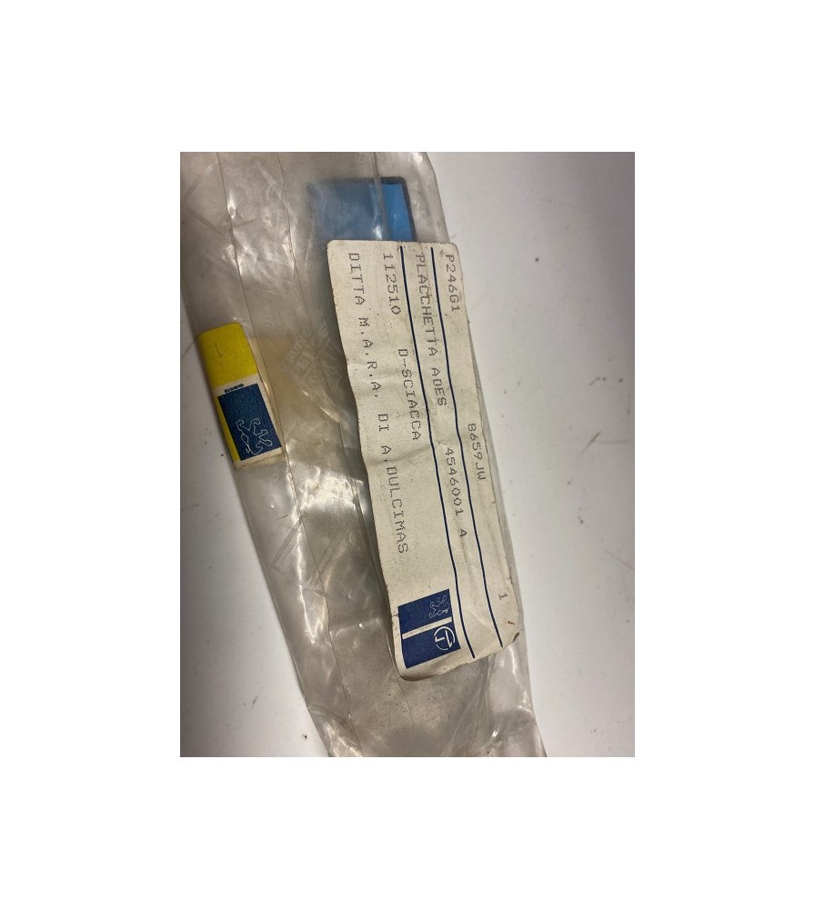 Brand New Genuine O/E Peugeot '205' tailgate badge blank - 8659.JW ...