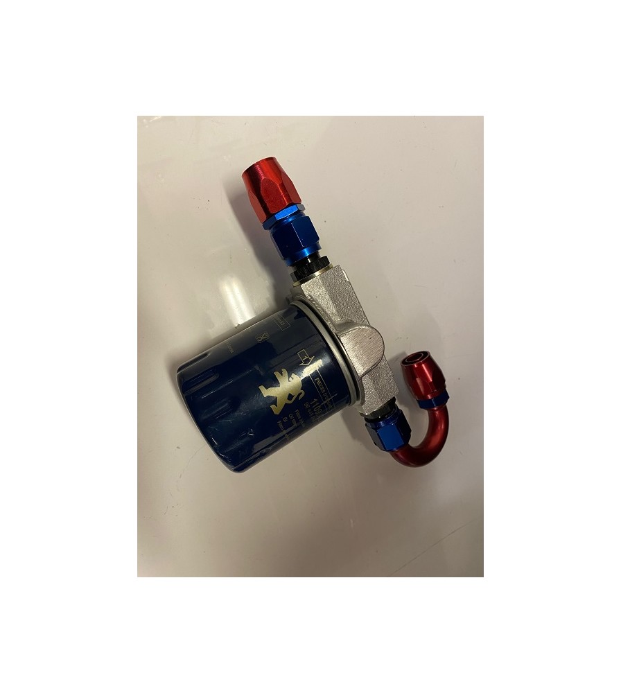 Mocal Remote Oil Filter Head with Genuine OE Peugeot oil filter & -10 ...