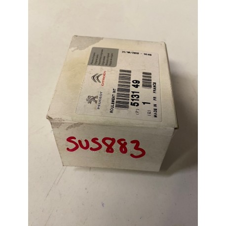 Genuine OE Peugeot 405 2wd Rear Axle Bearing (1) - 5131.49