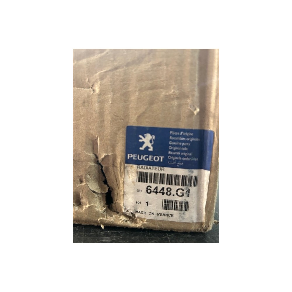 Genuine OE Peugeot 205 heater matrix (all years) - 6448.G1