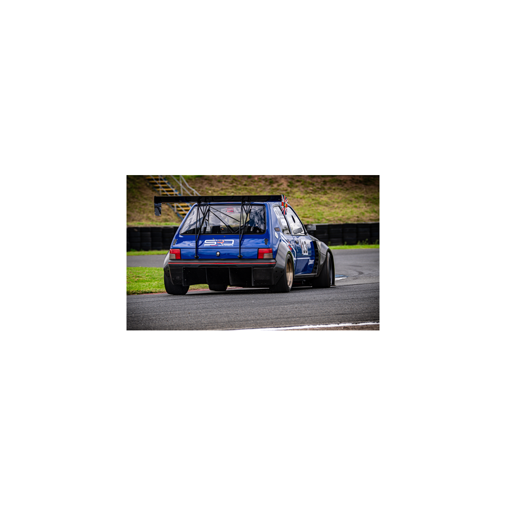 Peugeot 205 Time Attack Carbon Fibre Rear Arches (pair) +40mm