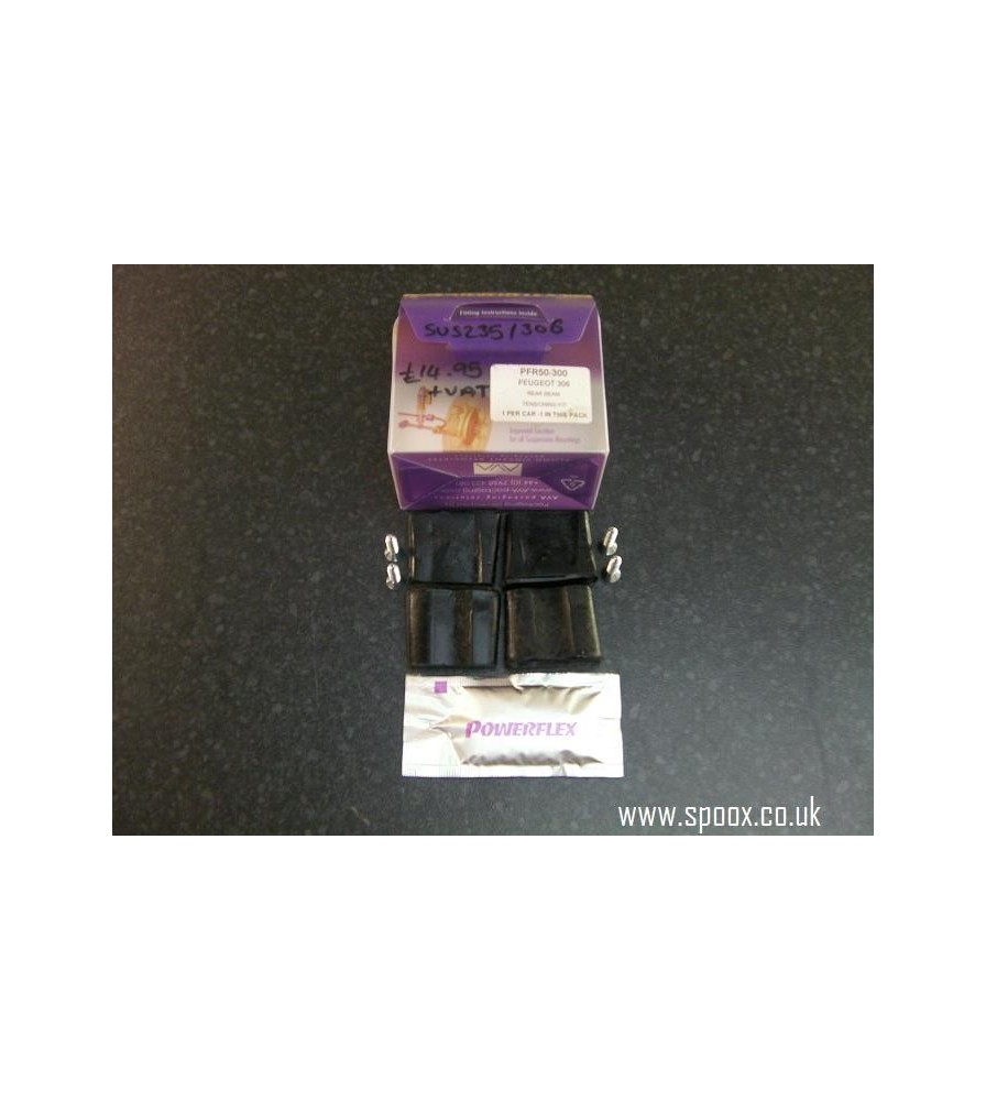 Peugeot 306 Competition Rear Axle Mount Tensioning Kit - Spoox Motorsport
