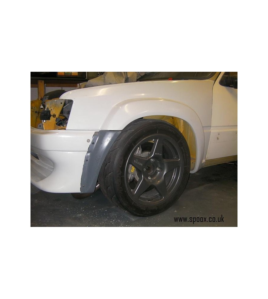 Peugeot 205 Wide Track Front Wings (pair) +40mm - Spoox Motorsport