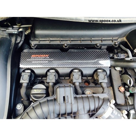 Peugeot / Citroen 1.6 THP Turbo Engine Carbon Fibre Engine Cover (Matt ...