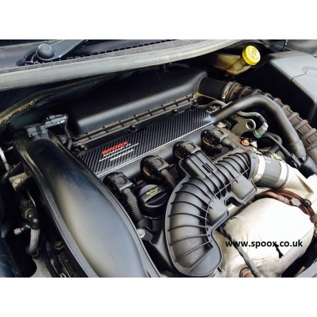 Peugeot / Citroen 1.6 THP Turbo Engine Carbon Fibre Engine Cover (Matt ...