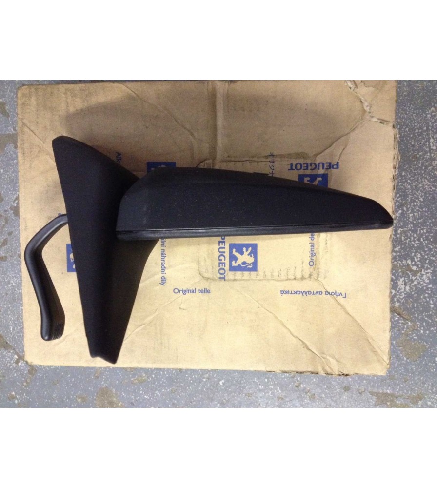 Genuine O/E Peugeot 205 Non GTI PH1 offside wing mirror - Spoox Motorsport